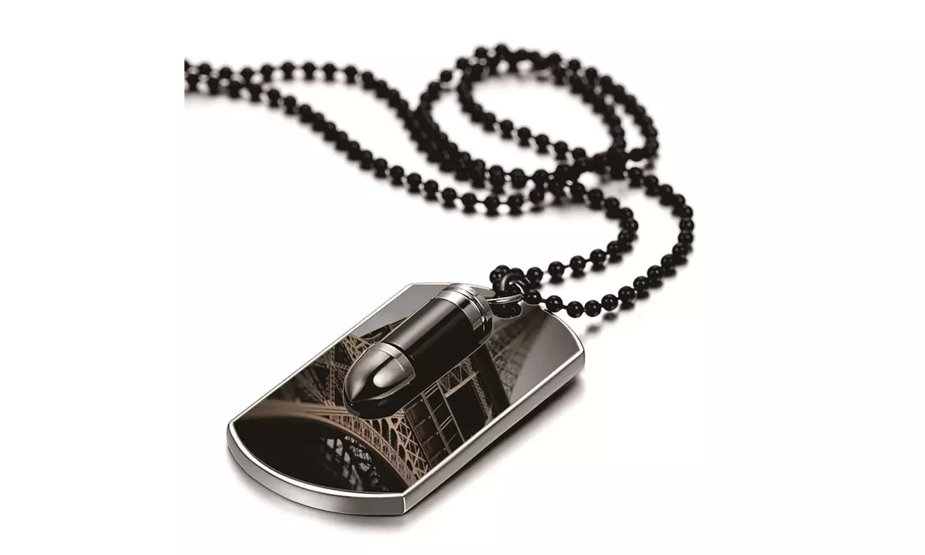 Bullet Dog Tag 2 Styles Selec... | Groupon Goods