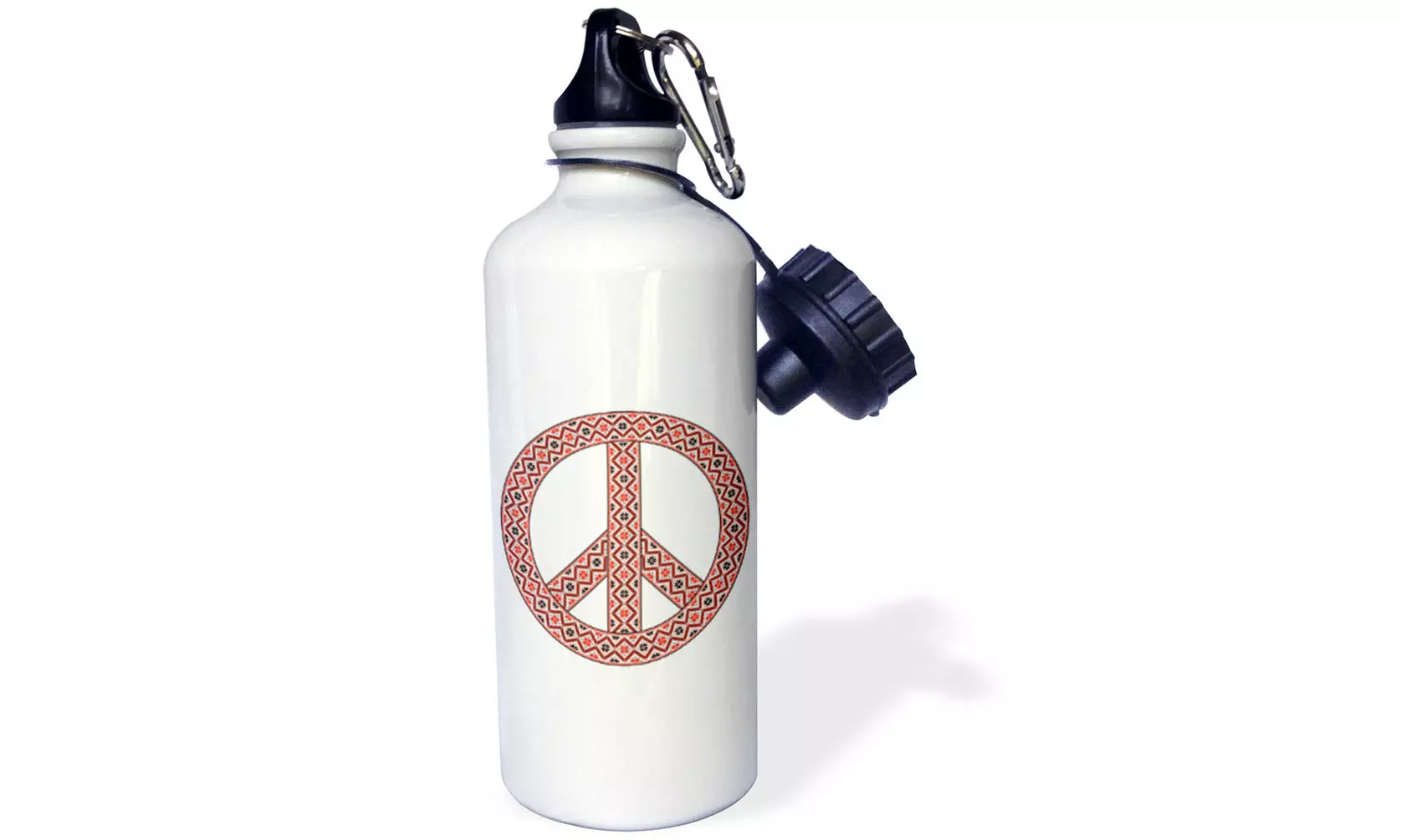 Water Bottle Peace Symbol Si... | Groupon Goods
