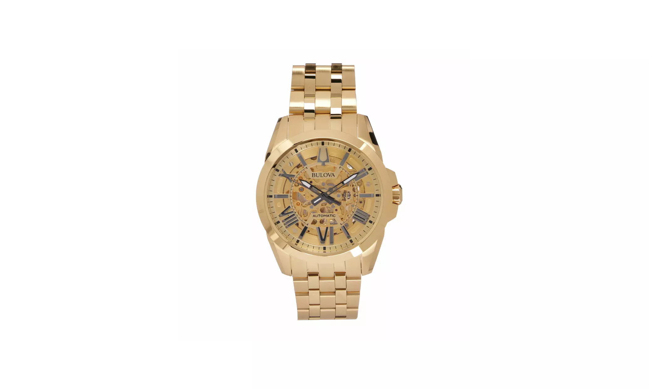 Bulova Mens Sutton 97A162 Gol... | Groupon Goods
