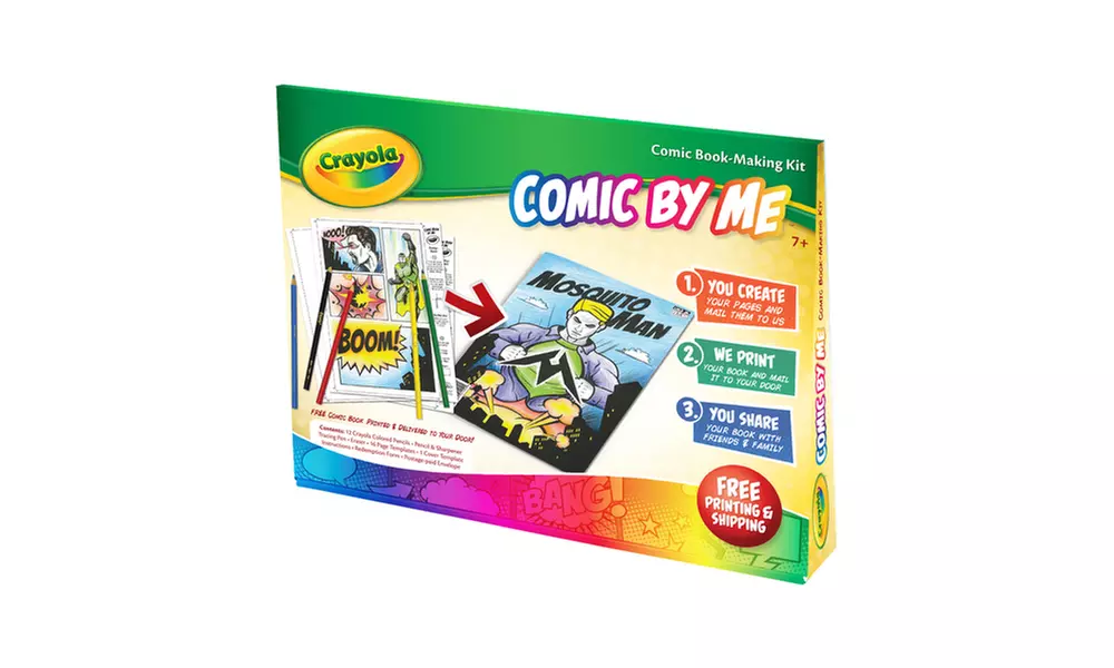 Crayola Comic By Me | Groupon Goods
