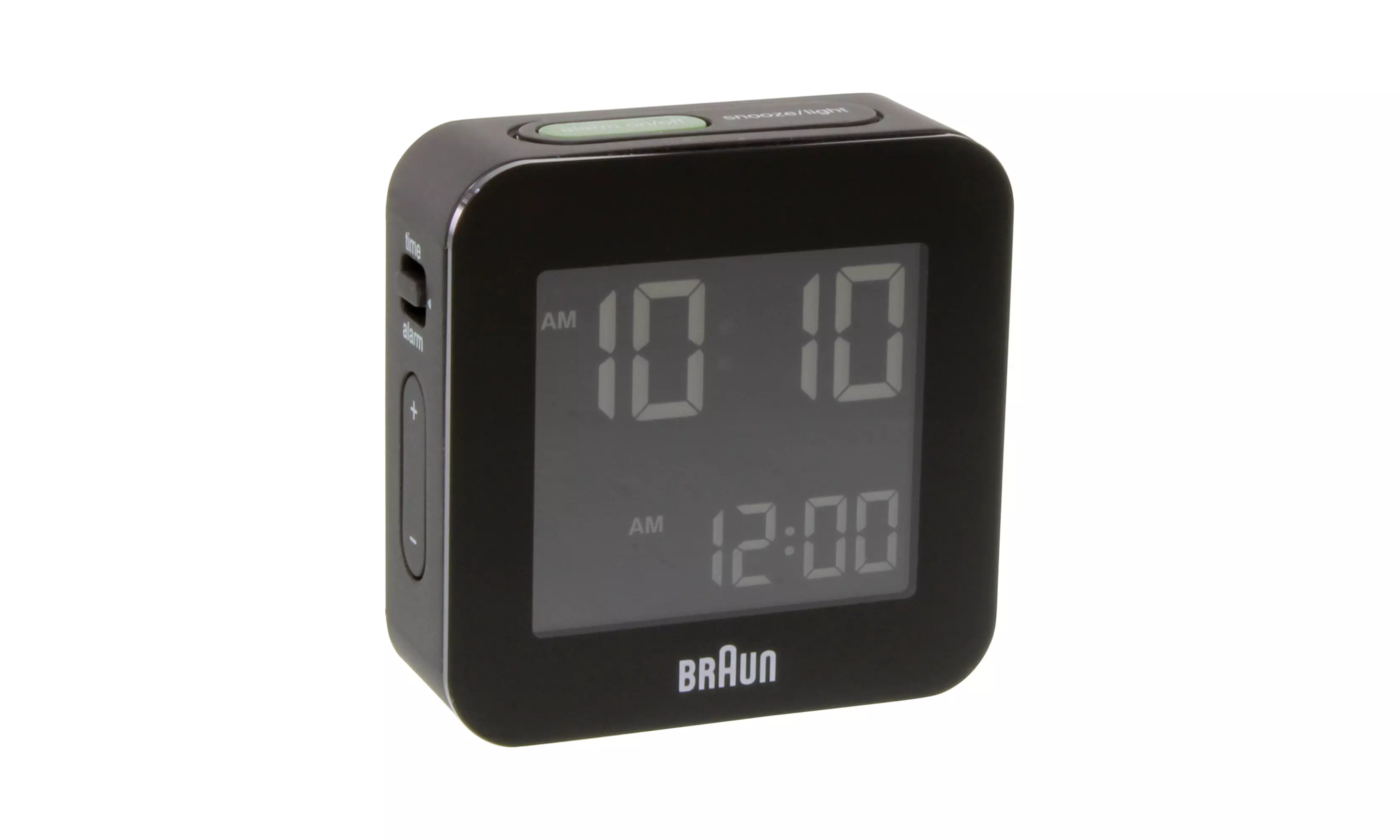 on Braun Clock BNC008BK-RC LCD Q... | Groupon Goods