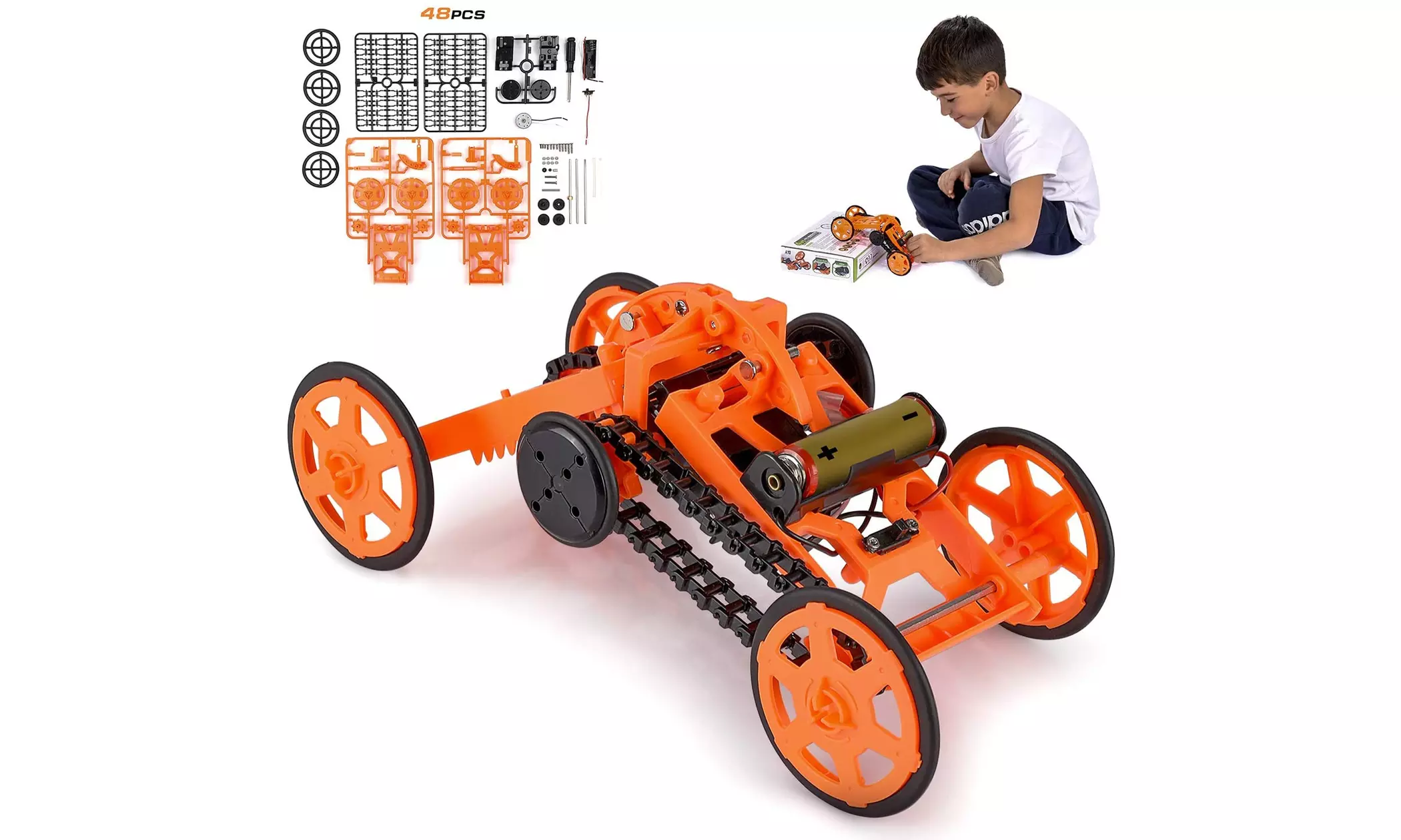 Engineering Stem DIY Car Asse... | Groupon Goods