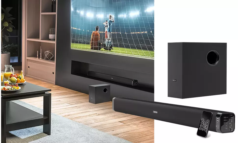 Deco Gear 60W Soundbar with ... | Groupon Goods