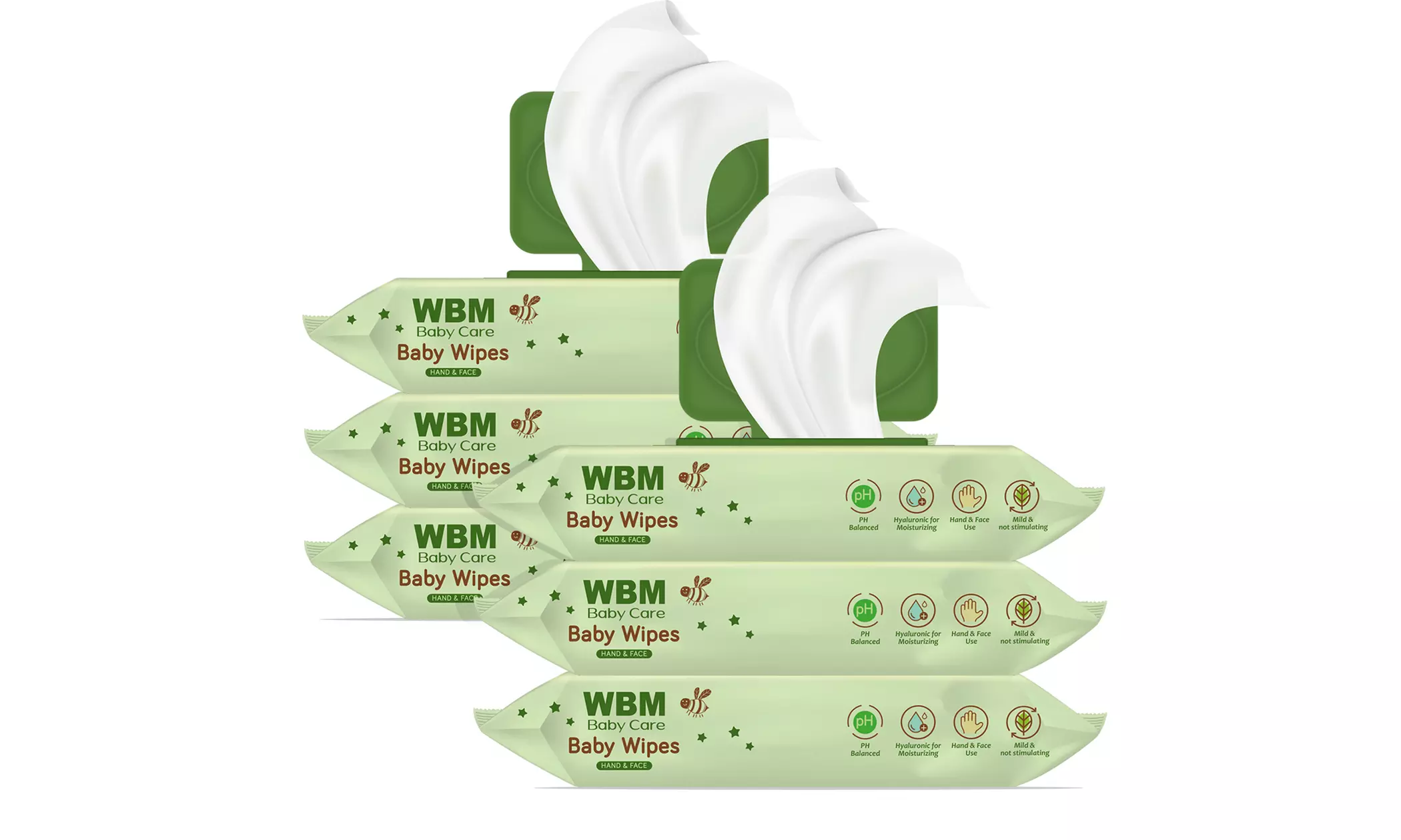 WBM Care Baby Wet Wipes, Safe... | Groupon Goods