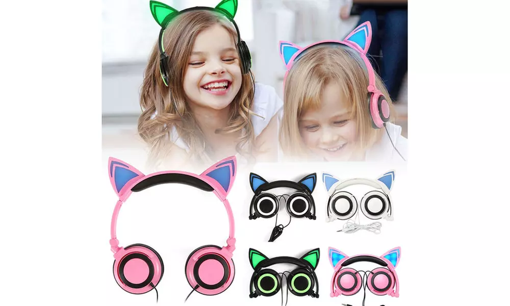 Jamsonic DJ-Style LED Cat Ove... | Groupon Goods