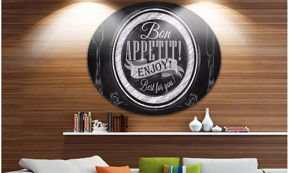 Lettering on a Plate' Disc La... | Groupon Goods